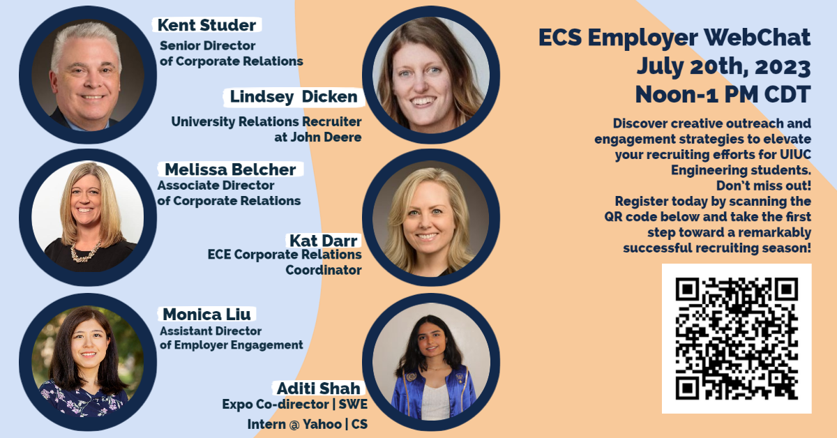 Upcoming Recruiting/Engagement Events | Engineering Career Services | UIUC